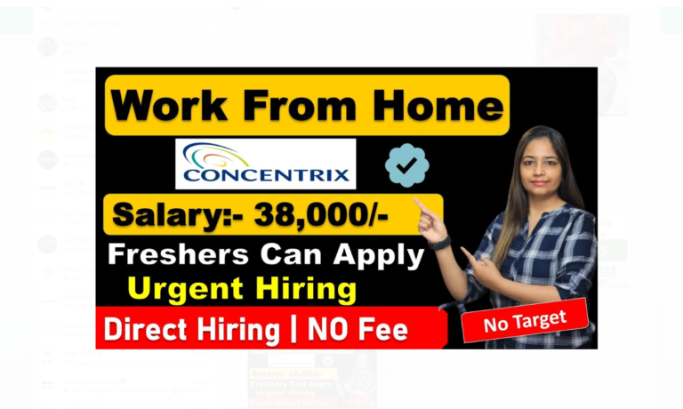 Concentrix Work From Jobs 2024- PAN India Hiring – Meet Academy